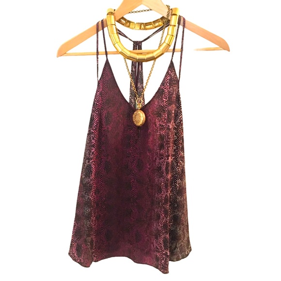 Rory Beca | Tops | Rory Beca Silk Halter Top | Poshmark